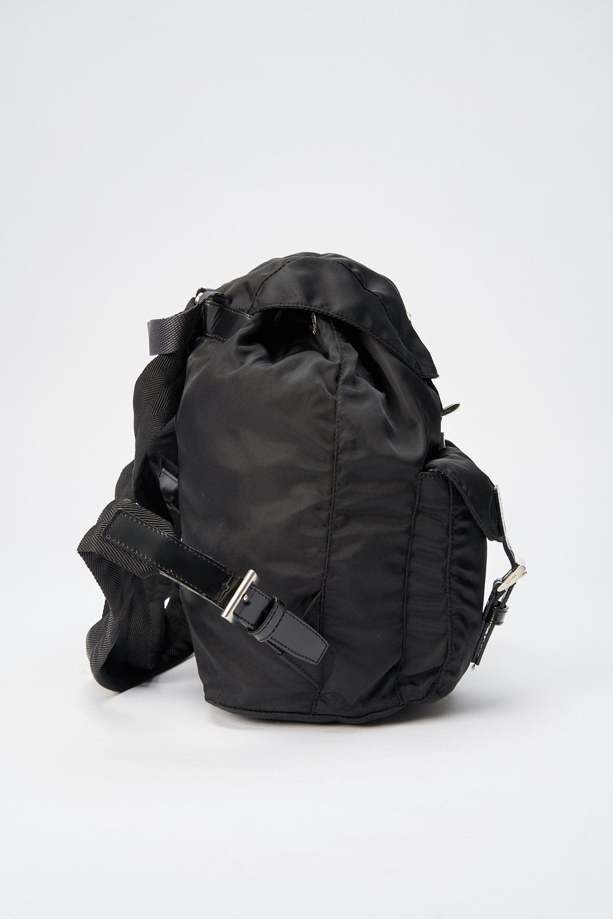 Prada Nylon Backpack - Black – The Hosta